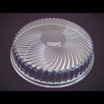50 X PO744 RIBBED PLATTER DOME - Mega Packaging | Specialists in food ...